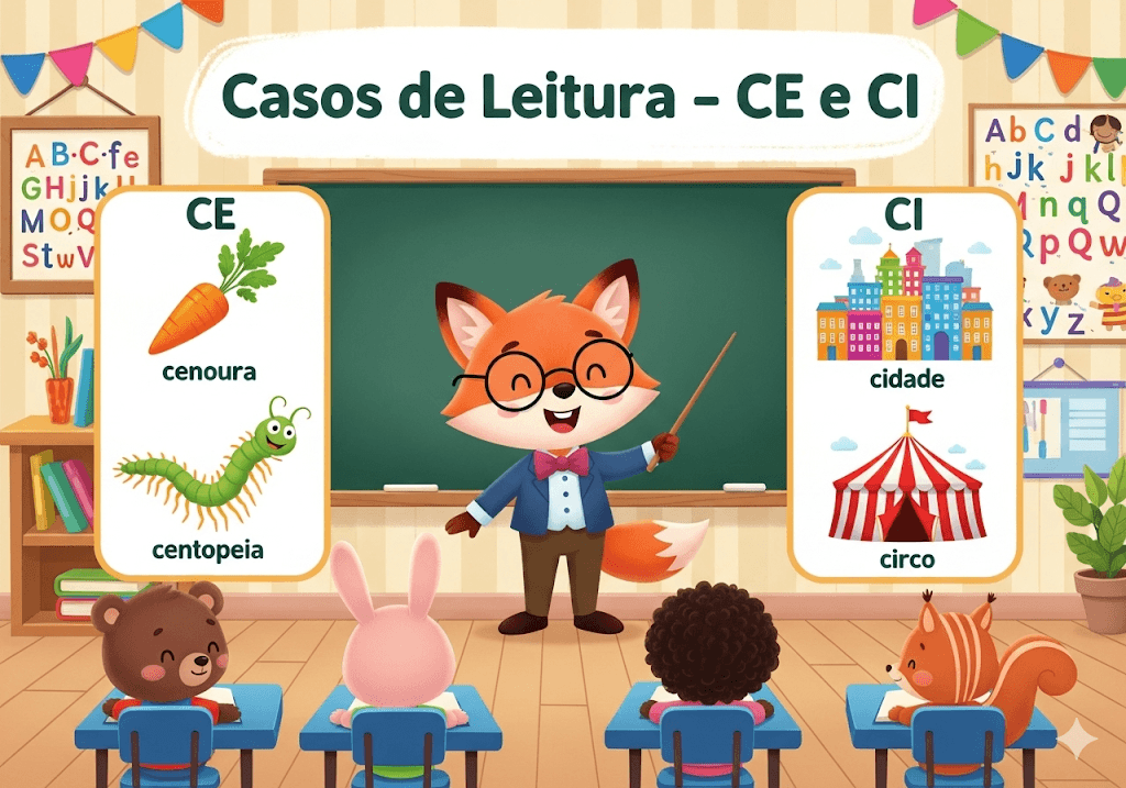 Jogo - Caso de leitura ce e ci (1) | Bem Explicado